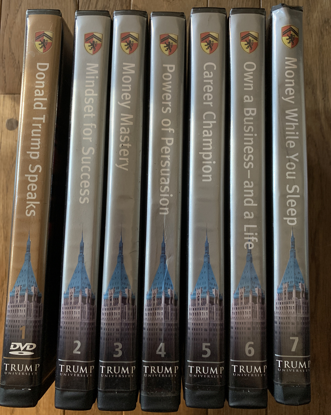 Donald Trump University The Wealth Builder's Blueprint 7 DVDs / No Book ...