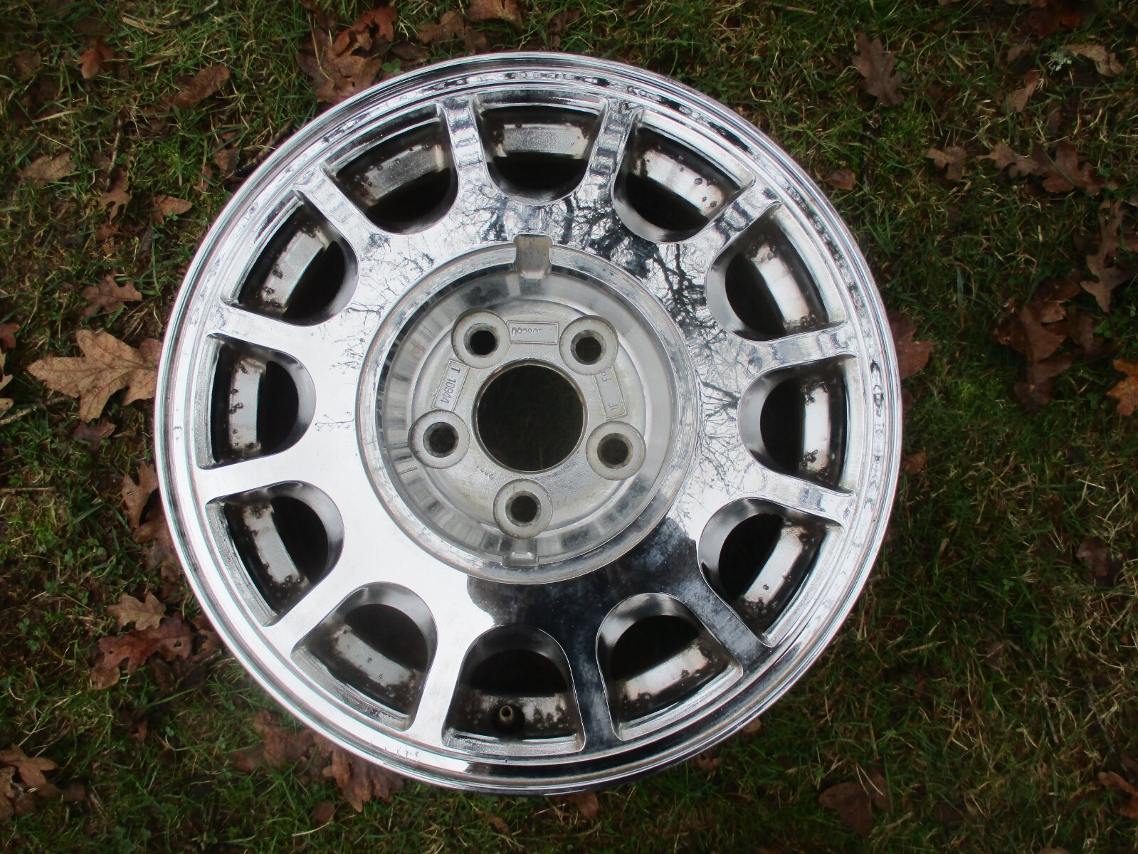 15'' Ford Taurus Sable OEM Factory Chrome Wheel Rim alloy 1996-1997 ...