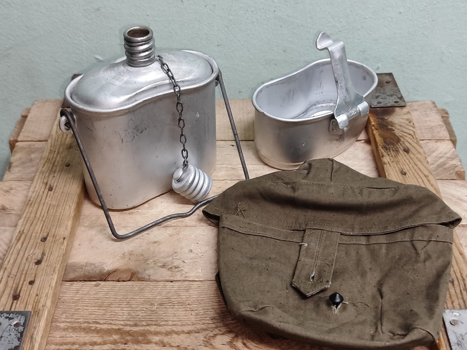 USSR Soviet Russian VDV Paratrooper Canteen Mess Kit Airborne Water ...