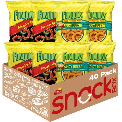 Funyuns Onion Flavored Rings, Spicy Queso and Flamin' Hot Variety Pack ...