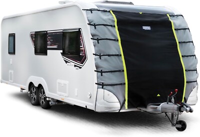 Premium Quality Universal Front Towing Caravan Cover Protection 225 ...
