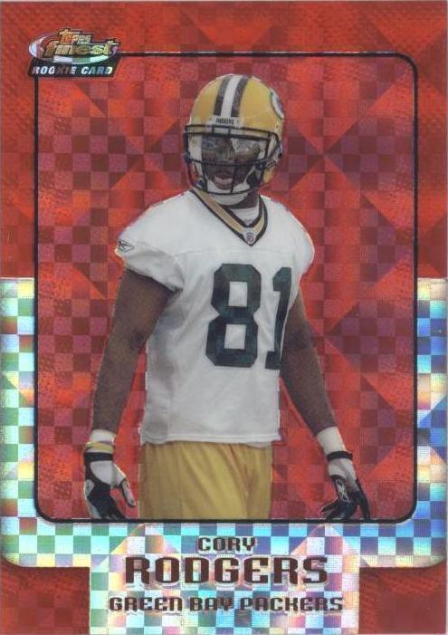 2006 Topps Finest - Cory Rodgers #116 X-Fractor /250 (RC) for sale ...