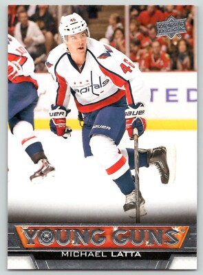 MICHAEL LATTA RC YOUNG GUNS 2013-14 UPPER DECK 13-14 NO 213 34852 | eBay