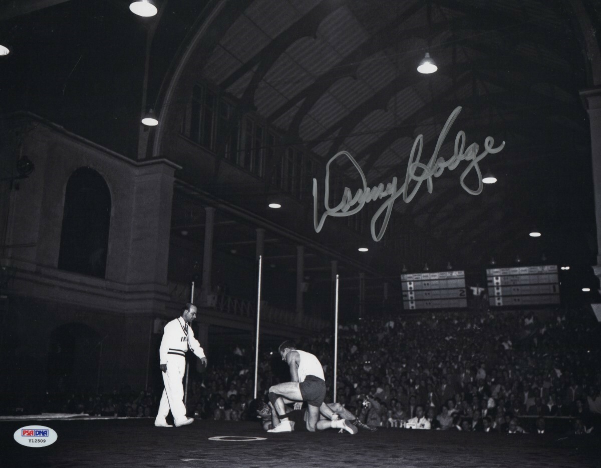 Danny Hodge Signed Autographed 11X14 Photo Legendary Wrestler PSA ...