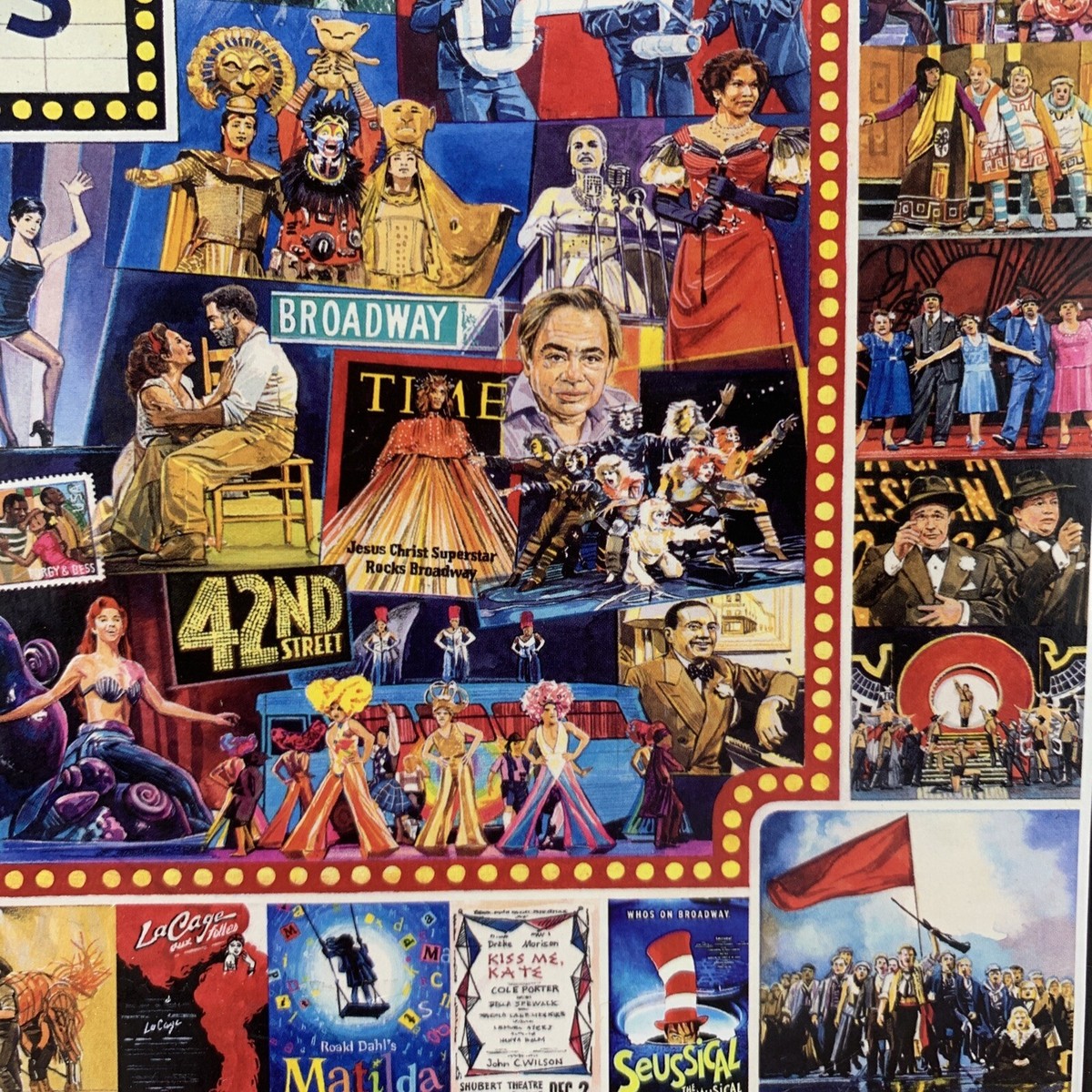 Broadway Musicals Collage