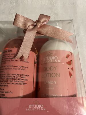 Studio Selection, Body Care Duo, Shower Gel and Body Lotion, Melon ...