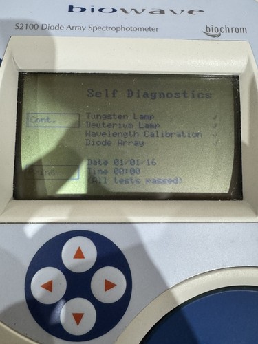 Biochrom WPA Biowave S2100 Diode Array Spectrophotometer | eBay