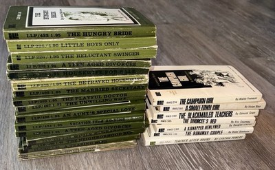 23 Book Lot Liverpool Library Press 60s & 70s Vintage Pulp Sleaze ...