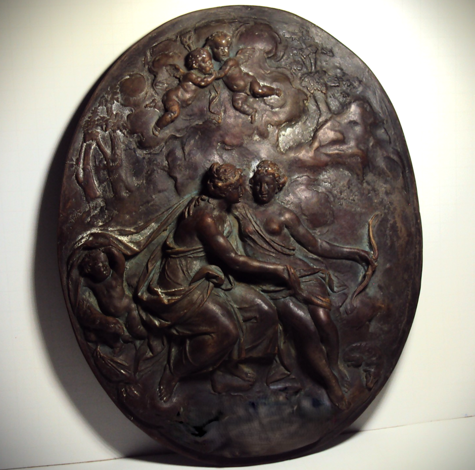 Mythological Plaster Reproduction Classical Greek Roman French Wall ...