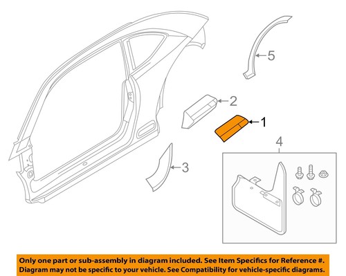 VW VOLKSWAGEN OEM 12-18 Beetle Quarter Panel-Chrome Strip Right ...