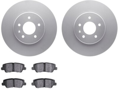 26ZZ68J Rear Brake Pad and Rotor Kit Fits 2013-2015 Cadillac ATS 2.5L 4 ...