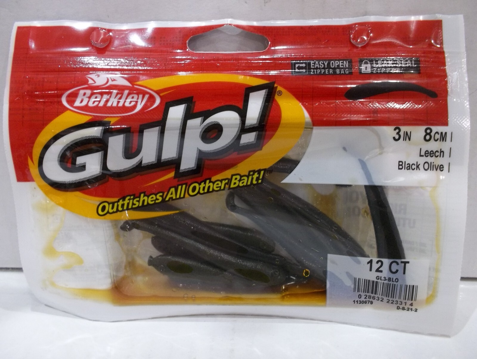 Berkley Gulp! 3" Leech choose your colors 12 per package NIP | eBay