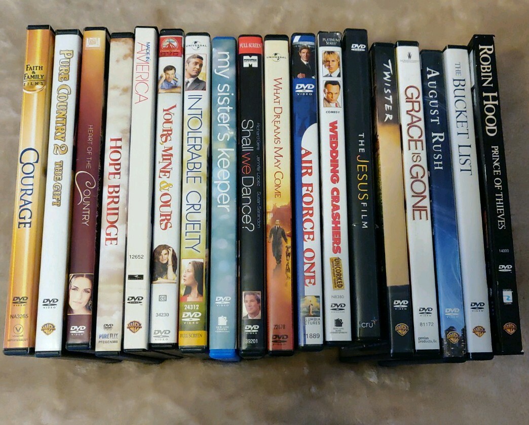 Lot of 18 DVDs (Warner Bros./Columbia Pictures/Universal, etc) | eBay