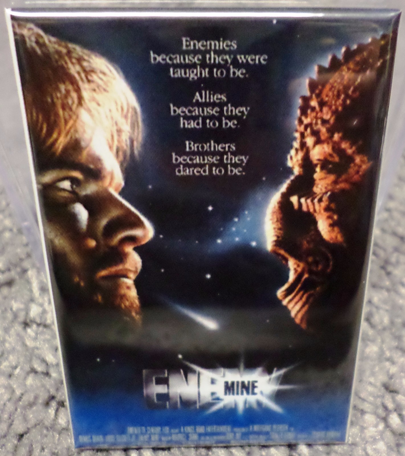 Enemy Mine Movie Poster 2" x 3" Refrigerator Locker MAGNET Style 2 | eBay