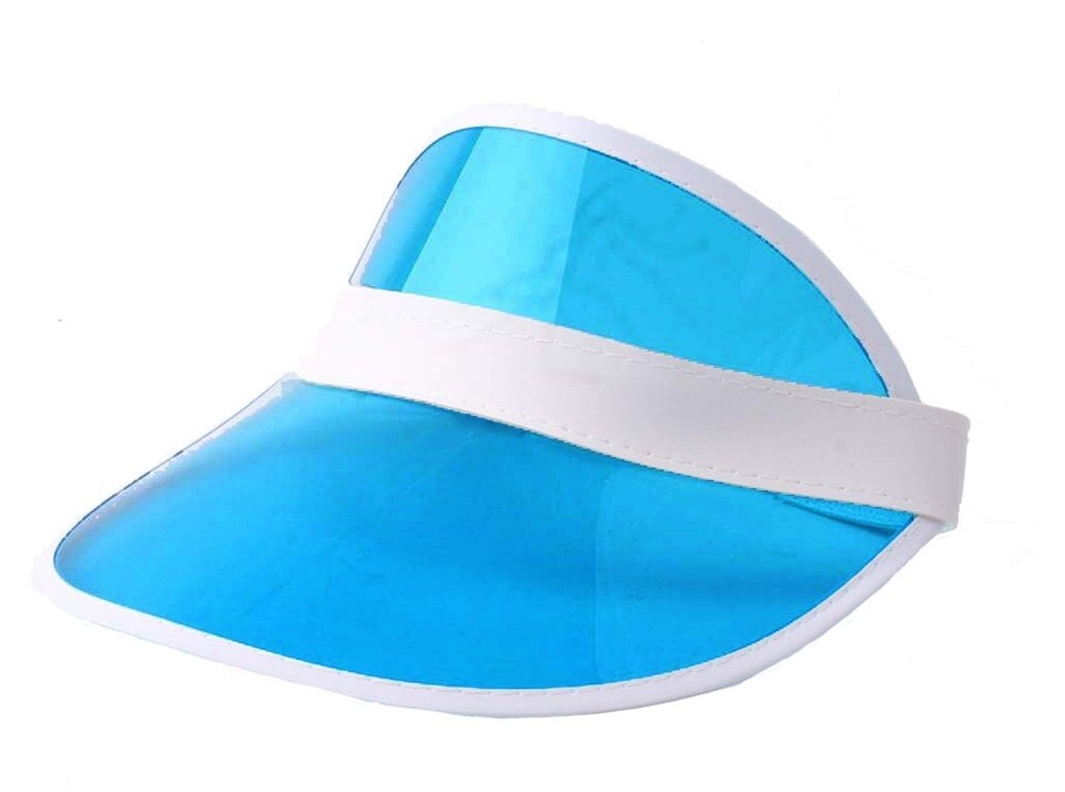 Unisex 80s 1980s Las Vegas Casino Croupier Poker Sports Visor Sun Hat ...