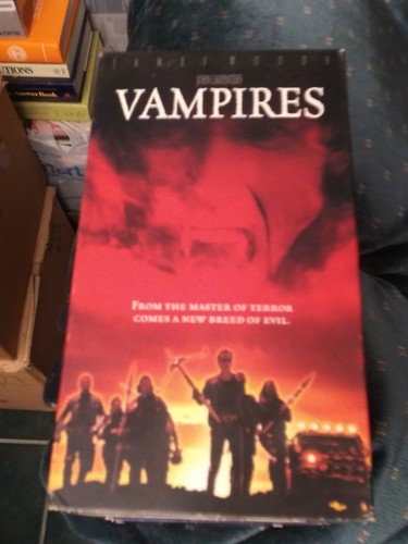 John Carpenter's Vampires 1998 VHS vampire blood gore cult horror James ...