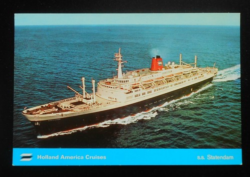1960s? SS Statendam Cruise Ship Holland America Cruises Ocean Liner ...