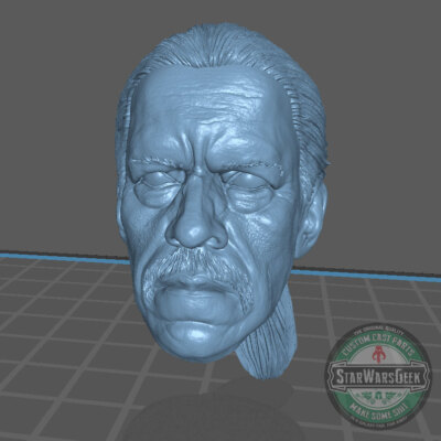 Danny Trejo Machete Dusk til Dawn etc custom action figure head 4" 6" 7 ...