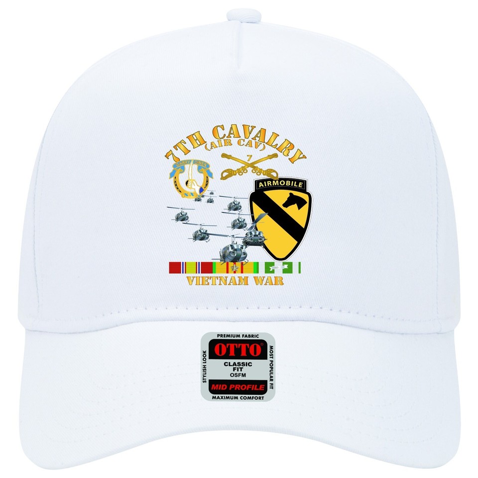 Baseball Cap - 7th Cavalry (Air Cav) - 1st Cav Division w SVC | eBay