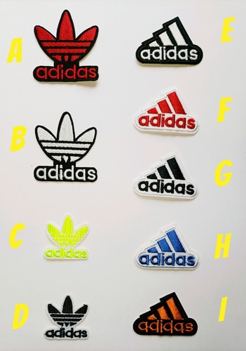 patch toppa adidas termoadesiva ricamata da stirare o cucire ...