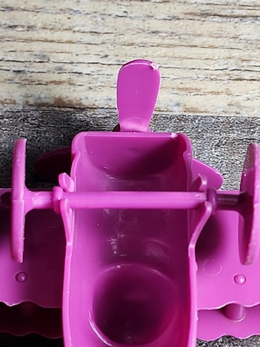 Vintage McDonald's Grimave ACE purple Plane Propeller Turns Happy Meal ...
