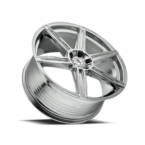 1 New Modern Luxury MLF-11 Wheel Chrome Custom 22x9.5 6x135 22" 6 Spoke ...