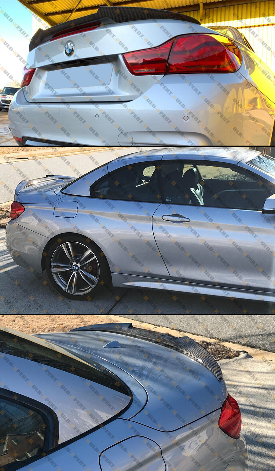 FOR 2014-2020 BMW F33 F83 CONVERTIBLE CARBON FIBER TRUNK SPOILER WING ...