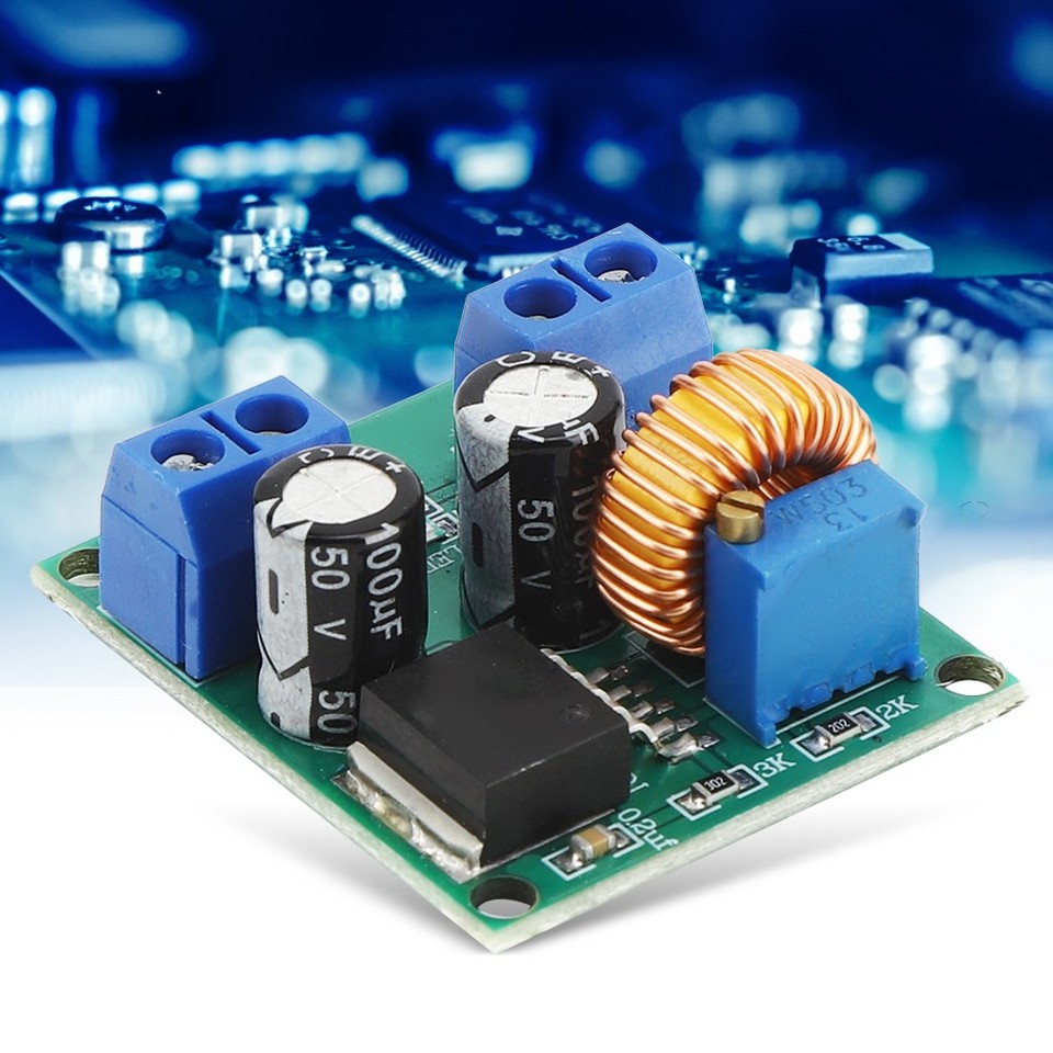 DC-DC Switching Boost Converter Boost Step-up Voltage Max Efficiency 94 ...