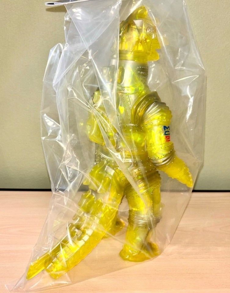 MECHAGODZILLA 450 / Aurora Color Clear Yellow / MARUSAN SOFT VINYL ...