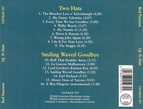 ROD PATERSON - UP TO DATE * NEW CD 5018081019724| eBay