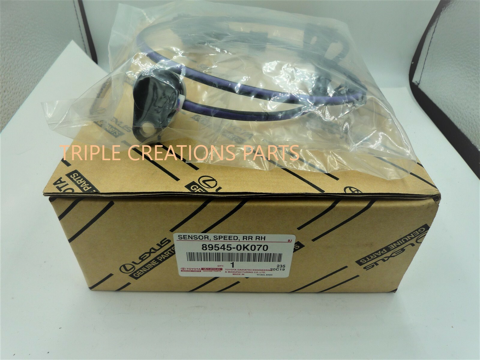 89545-0K070 GENUINE OEM TOYOTA SENSOR,SPEED RR RH 895450K070 | eBay
