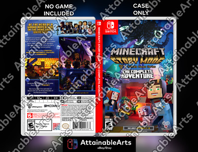 Minecraft: Story Mode - Game Case (Nintendo Switch, 2017) - NO GAME ...