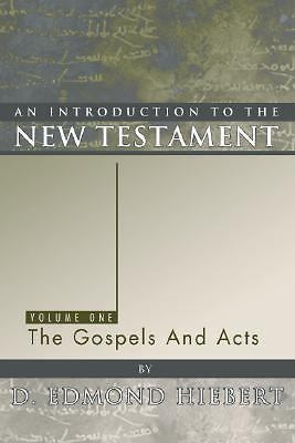 Introduction to the New Testament, Volume 1 Vol. 1 : The Gospels and ...