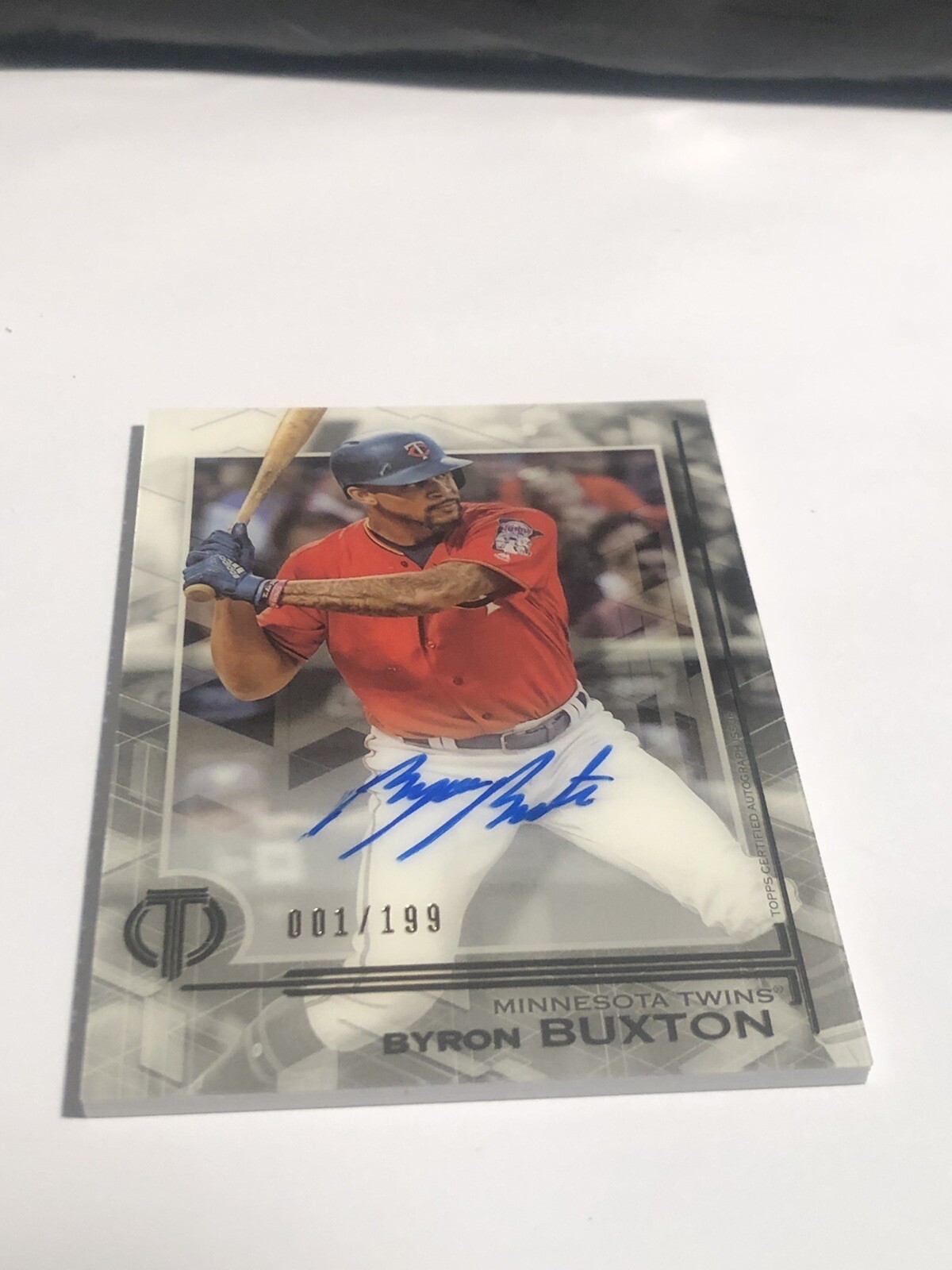 2019 Byron Buxton topps autograph 001/199 TA-BB Minnesota Twins, Mint ...