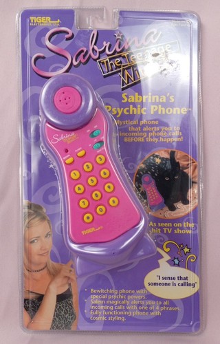 Sabrina The Teenage Witch 1996 Tiger Electronics Psychic Phone Vintage ...