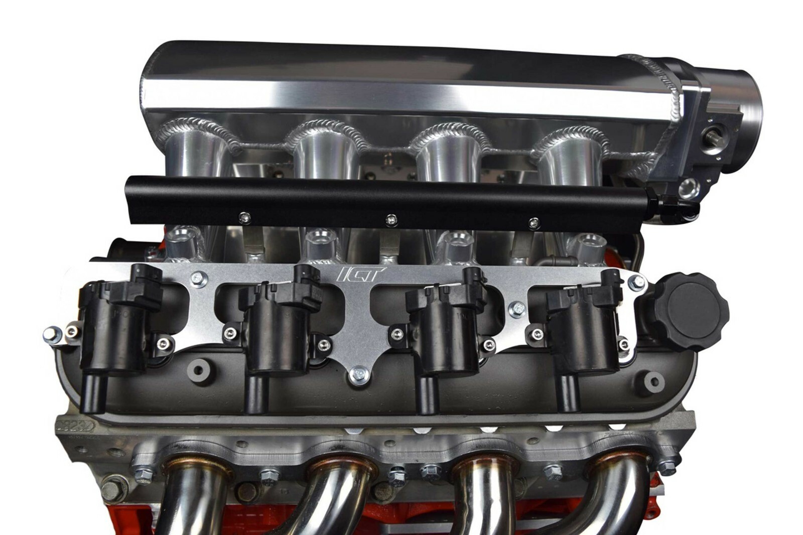 ICT Billet Aluminum Coil Brackets for D585 Heat-sink LS Truck Coils 4.8 ...