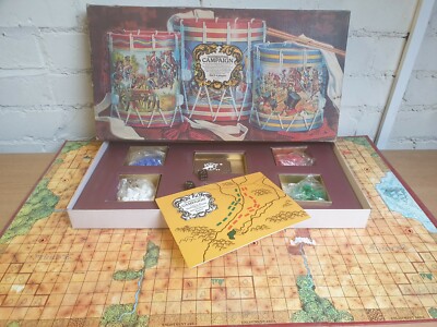 ⭐ Vintage CAMPAIGN Waddingtons 1971 Risk 70's BOARD GAME - COMPLETE ⭐ ...