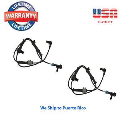 2 ABS Wheel Speed Sensor Front Left & Right Fit HUMMER H3 H3T 2009-2010 ...
