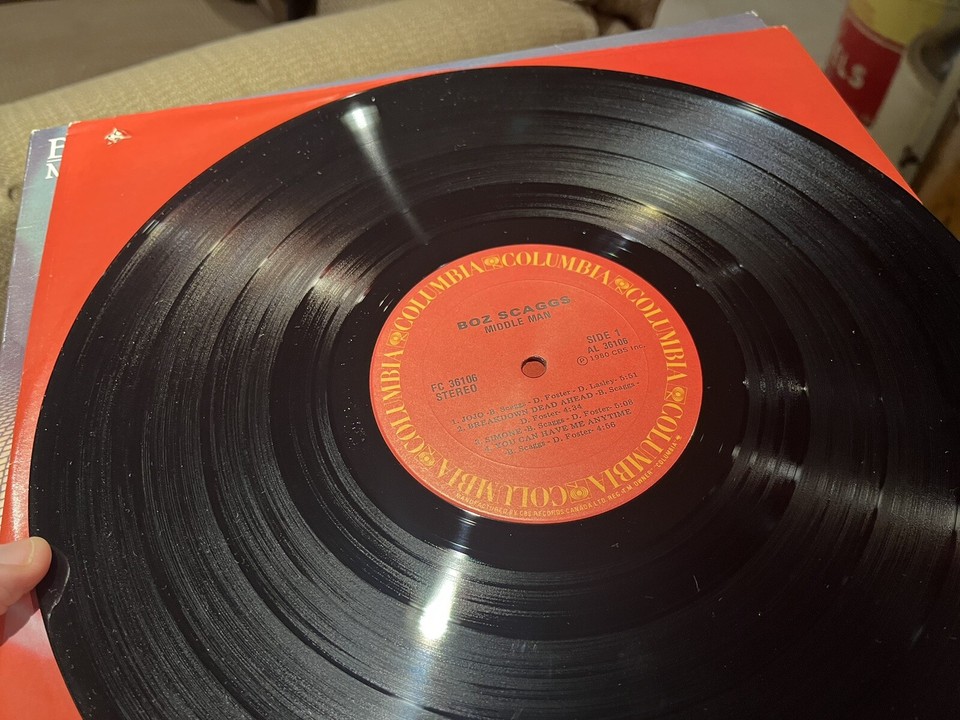 Boz Scaggs-“Middle Man" Vinyl LP/Columbia FC 36106/OOP/EXCELLENT ...