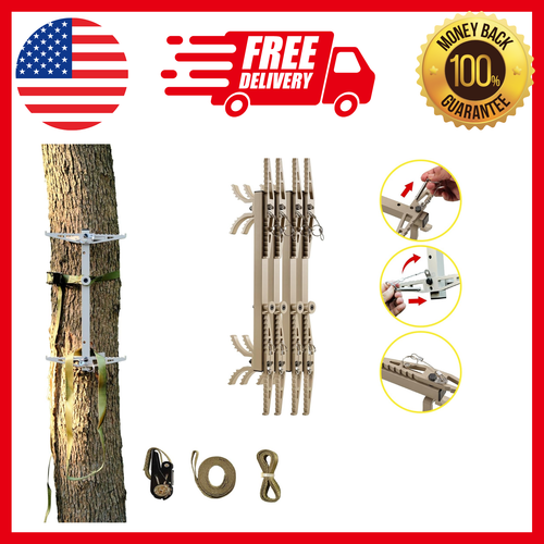 Climbing Sticks, 17 Lightweight Aluminium Hunting Climbing Sticks W ...