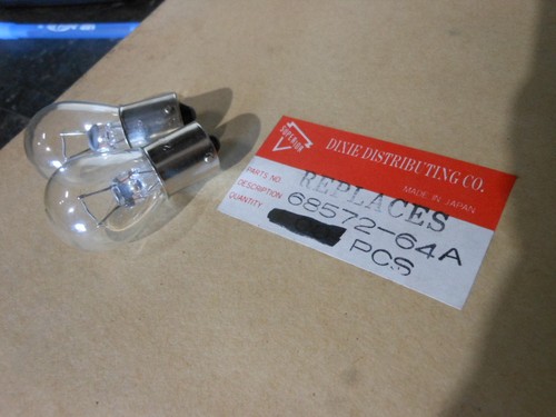 Dixie Japan Turn Signal 12V 21CP 18W Light Bulbs Harley Davidson 68572 ...