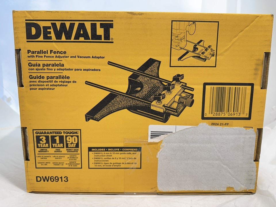 DeWALT Universal Edge Guide w/ Dust Collection DW6913 | eBay