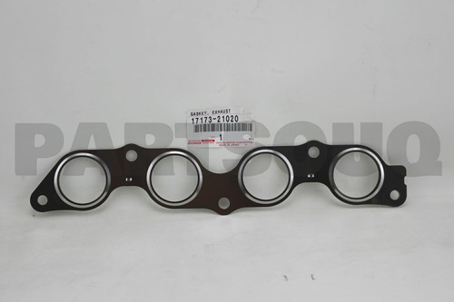1717321020 Genuine Toyota GASKET, EXHAUST MANIFOLD TO HEAD 17173-21020 ...