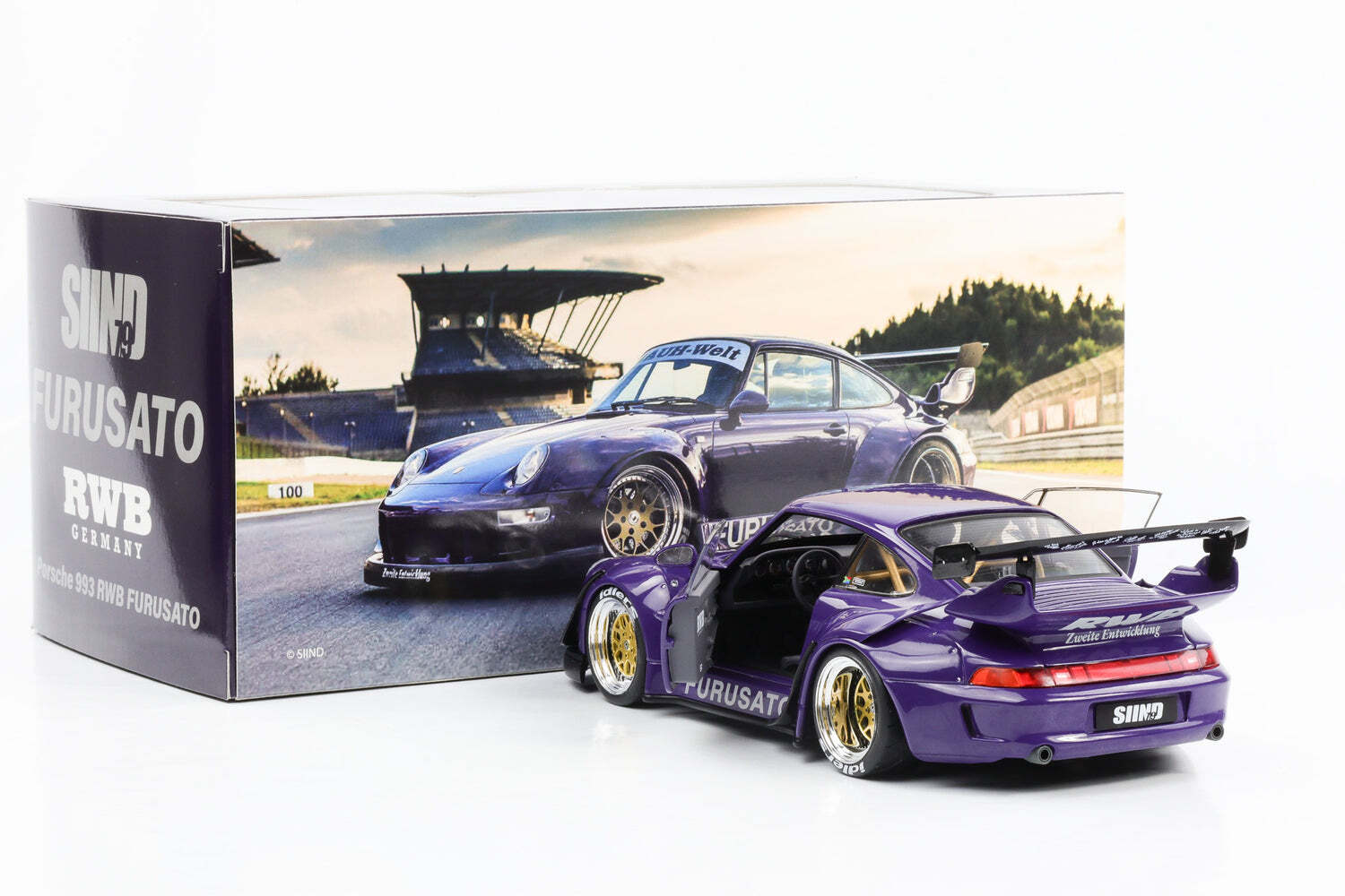 1:18 Porsche 911 993 RWB Rauh-Welt Germany Furusato Sidney WERK83 ...