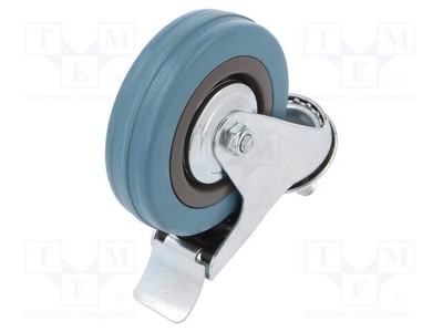 Transport Wheel H: 100Mm W: 21Mm Wheel Ø: 75Mm 45Kg -5÷40°C Ckma-Pg 75S ...