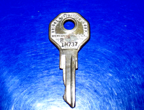 Vintage Briggs & Stratton BASCO Key stamped B/IM737 | eBay