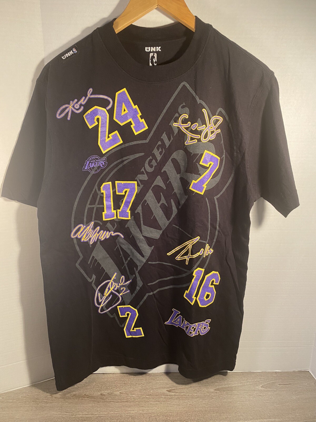 Vintage Y2K Kobe Bryant #8 Los Angeles Lakers NBA M T… - Gem