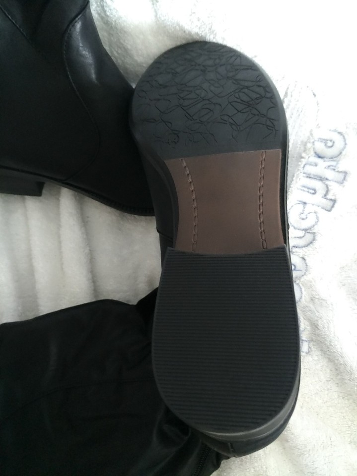 Kniehoher Stiefel,Gr44_Graceland,Schwarz,Reißverschluss hinten | eBay.de