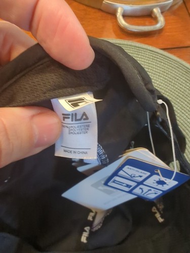 Fila Performance Black Hat Tennis Pickleball Running NEW With Tags | eBay
