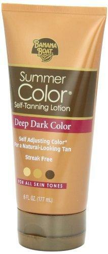 Banana Boat Summer Color Sunless Self Tanning Lotion, Reef Friendly ...